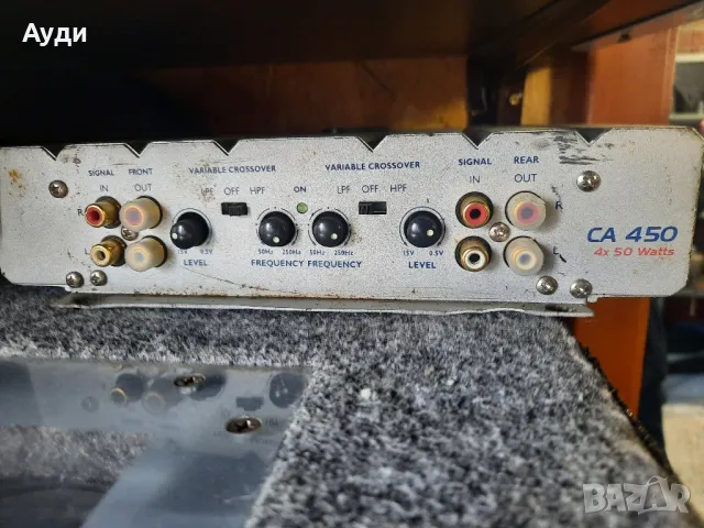 усилвател за кола Caliber ca-450 в Ресийвъри, усилватели, смесителни пултове в гр. Каблешково ...
