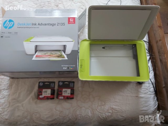 HP 2135 Printer, Scanner, copier & ink cartridges. в Принтери, копири ...