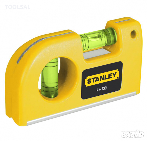 Нивелир Stanley пластмасов с магнитна основа 80 мм в Други инструменти ...