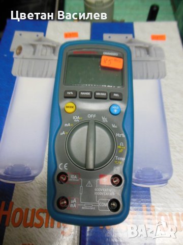 Multimetrix DMM 220 Handheld multimeter Digital Waterproof (IP67) CAT ...