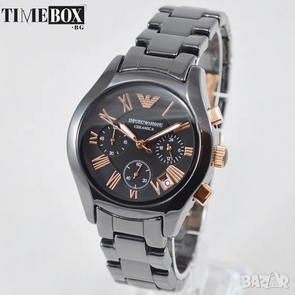 Emporio Armani AR1411 Ceramica Chronograph. Нов дамски часовник в ...
