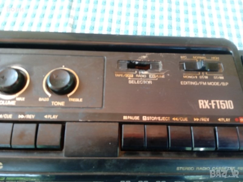 Panasonic RX-FT 510 Радиокасетофон в Радиокасетофони, транзистори в гр ...