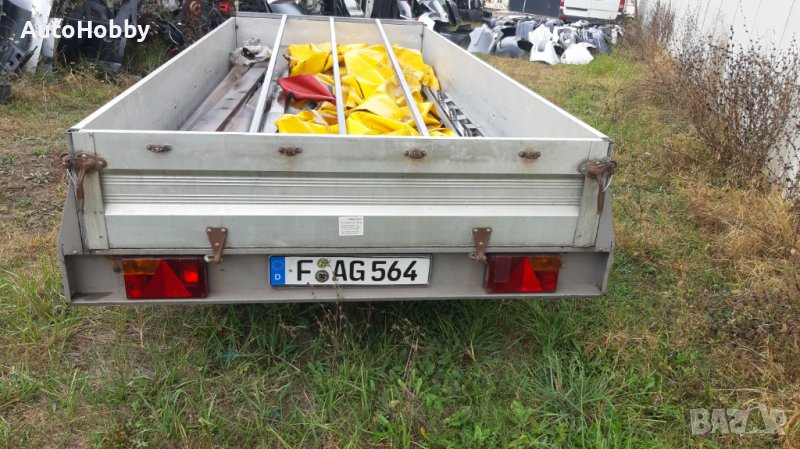 РЕМАРКЕ БОРДОВО HUMBAUR HT 20 2тона. 2оси 4500лв в Ремаркета в гр ...