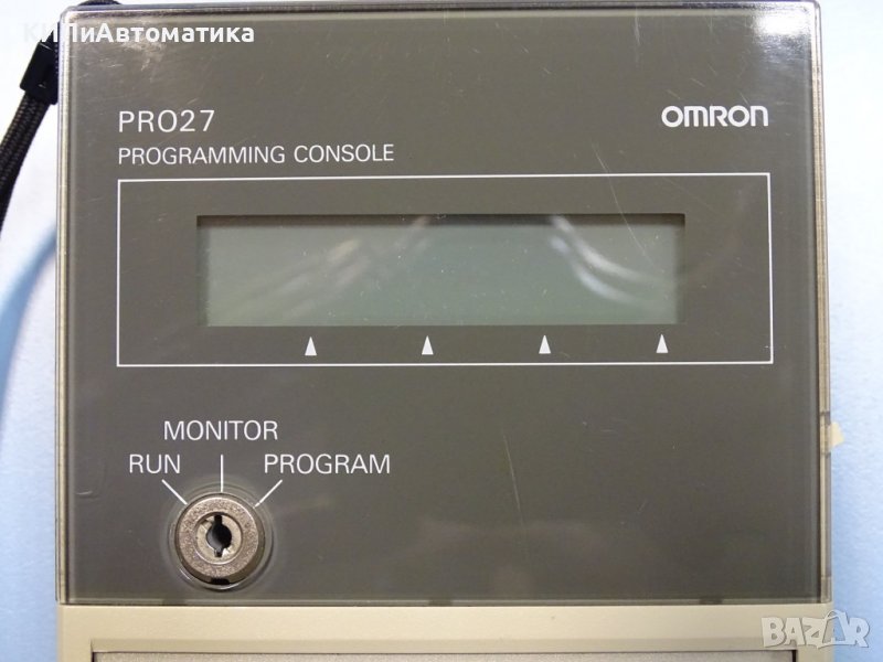 програматор Omron PR027 programming console в Резервни части за машини ...