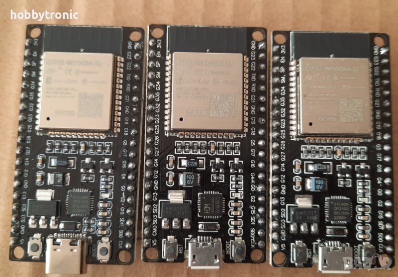 ESP32, ESP32-WROOM-32UE, ESP32-D0WDQ6 Bluetooth WiFi модул в Друга електроника в гр. София ...