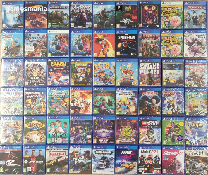 [ps4/ps5] Над 300 игри Оригинални игри за PS4/ПС4/Playstation 4/GAMES ...