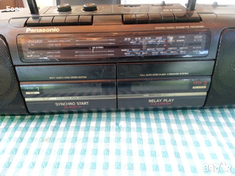Panasonic RX-FT 510 Радиокасетофон в Радиокасетофони, транзистори в гр ...