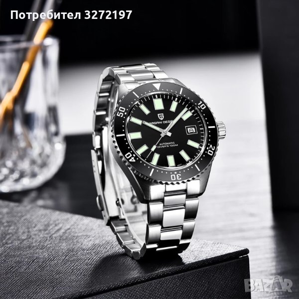 PAGANI DESIGN DIVER'S автоматичен часовник с Японски маханизъм SEIKO ...