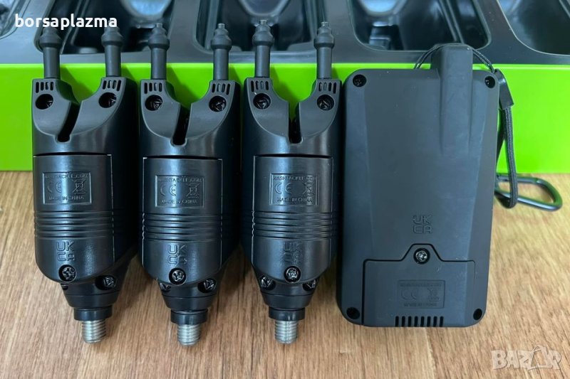 3 x Nash Siren R3 Plus Bite Alarms, Receiver & Presentation Box в ...