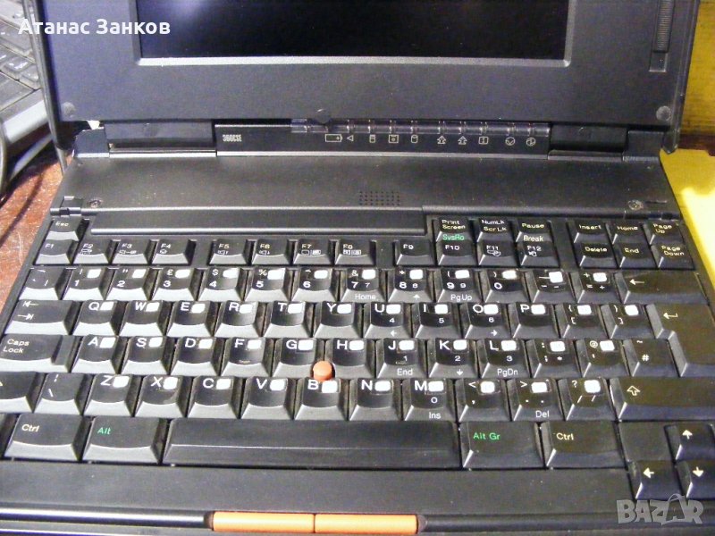 Ретро лаптоп Ibm Thinkpad 360 два броя от 1994 година в Части за