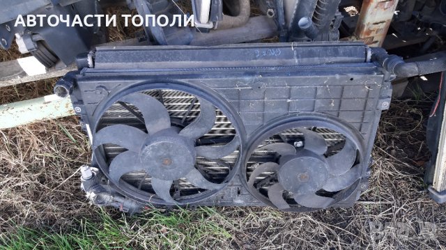 Оригинални Радиатор+воден+клима Перки VW Golf 6 1.6-102к.с. в Части в ...