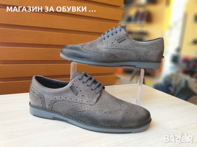 МЪЖКИ ОБУВКИ - ЕСТЕСТВЕНА КОЖА - код:18Р18 в Ежедневни обувки в гр ...