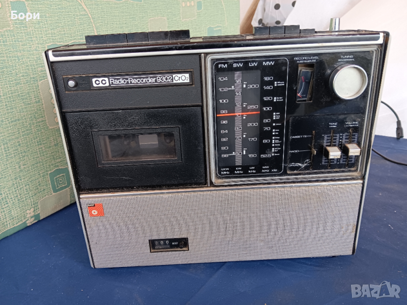 BASF CC Radio-Recorder 9302 CrO2 1974/75 в Радиокасетофони, транзистори ...