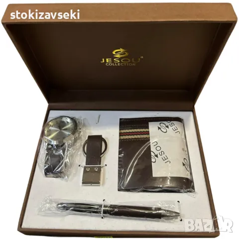 Елегантен подаръчен комплект за мъже 4 в 1 в Подаръци за мъже в гр ...