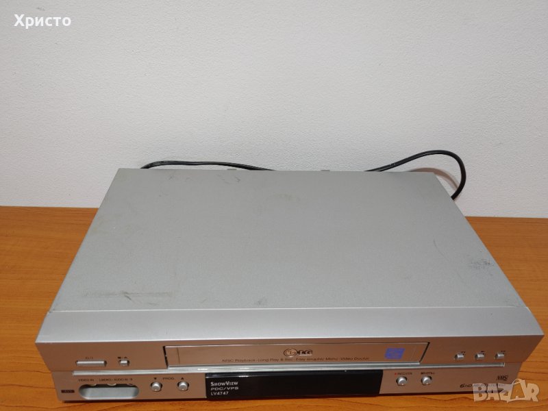 LG LV4747 HI-FI STEREO VHS в Плейъри, домашно кино, прожектори в гр ...