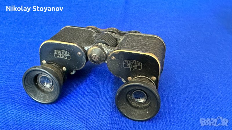Стар малък бинокъл CARL ZEISS JENA в Антикварни и старинни предмети в ...