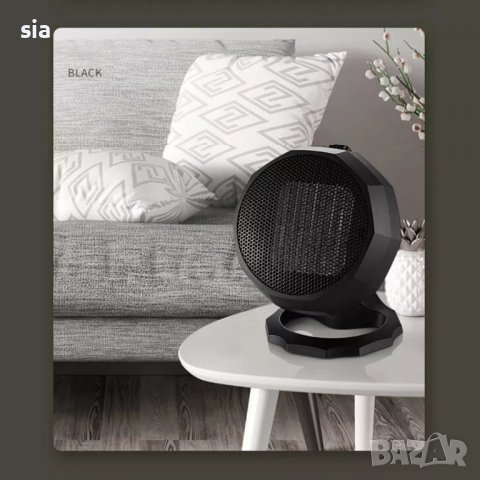 Духалка мини с кабел-кръгла, въртяща, Печка, 1800W в Отоплителни печки ...