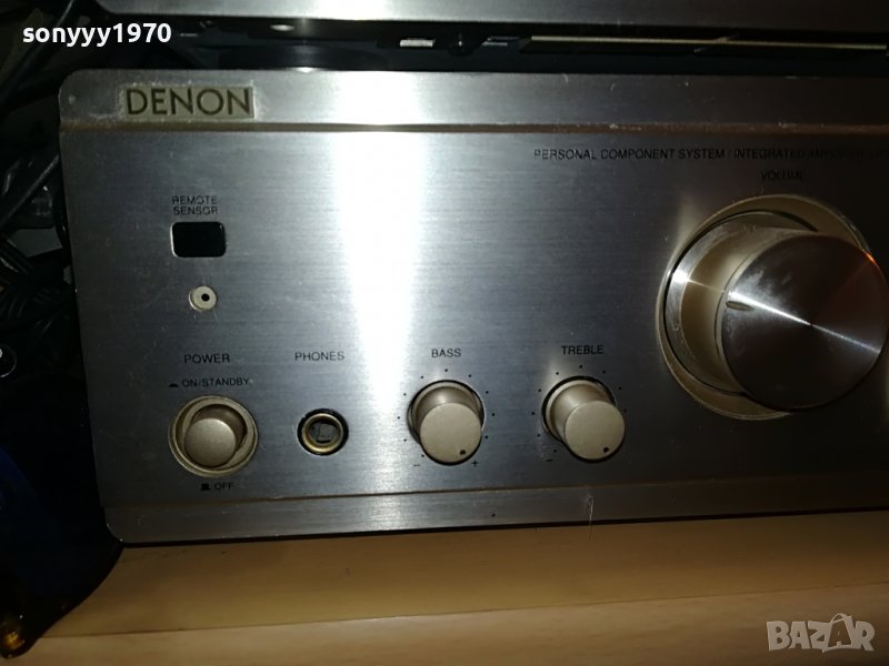 DENON GOLD STEREO AMPLI-SWISS 0712221637 в Ресийвъри, усилватели ...