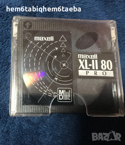 Минидискове Minidisc Maxell XL - II 80 PRO на по един запис в Декове в ...