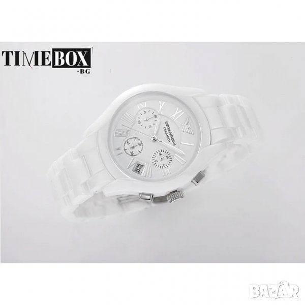 Emporio Armani AR1404 Ceramica Chronograph. Нов дамски часовник в ...
