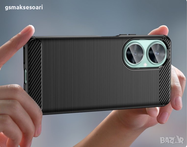 Huawei Nova 11i - Удароустойчив Кейс Гръб CARBON в Калъфи, кейсове в гр ...