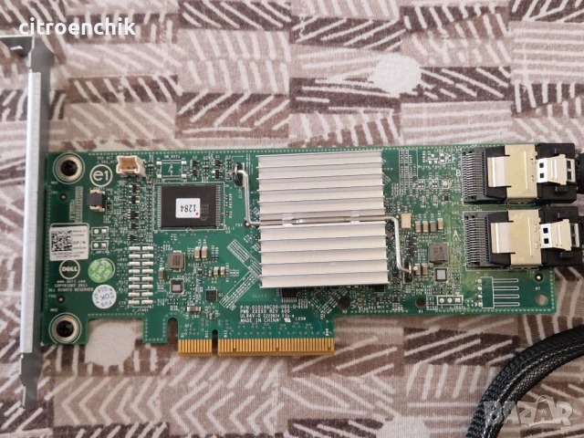 Dell Perc H310 IT Mode SATA / SAS HBA Controller LSI 9240-8i в Друга ...