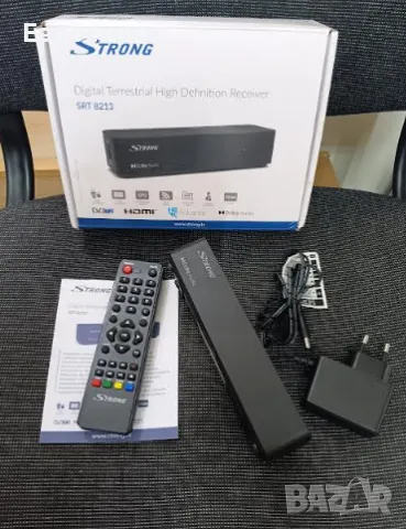 Цифров наземен приемник STRONG SRT8213 DVB-T2, Full HD в Приемници и антени в гр. Варна ...