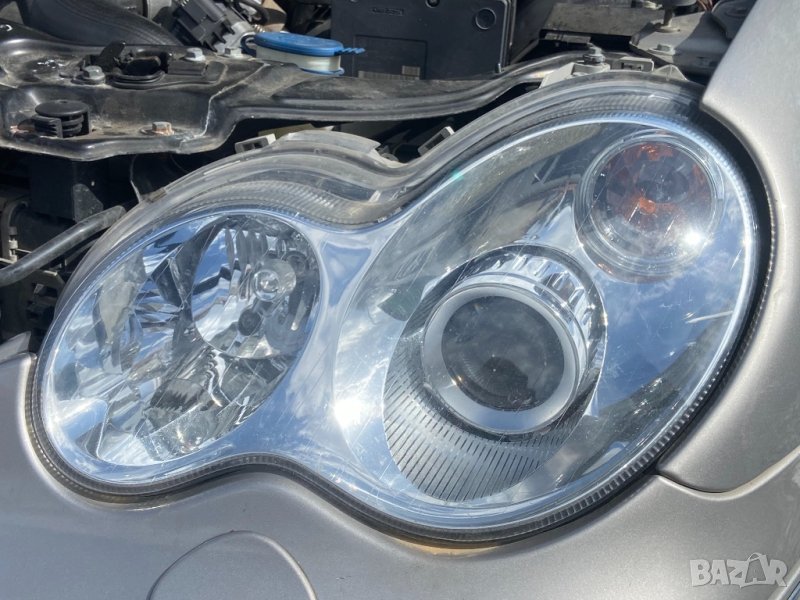 Оригинални мерцедес ц класа w203 фарове ксенон светлини с лупа ...