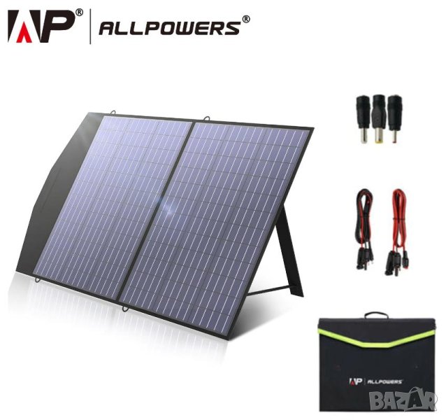 ALLPOWERS™ 18V 100W MC-4 IP67 Слънчев Панел Соларен Комплект Соларни ...