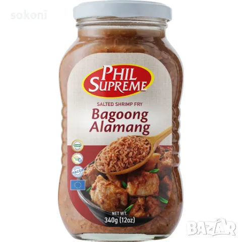 Phil Supreme Salted Тiny Shrimps Bagoong Alamang / Фил Суприм Солени Скариди 340гр в Други в гр ...