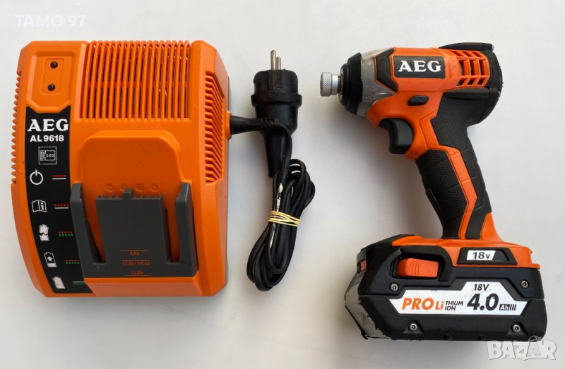AEG BSS 18 C - Импакт драйв 18V 4.0Ah в Винтоверти в гр. Шумен ...