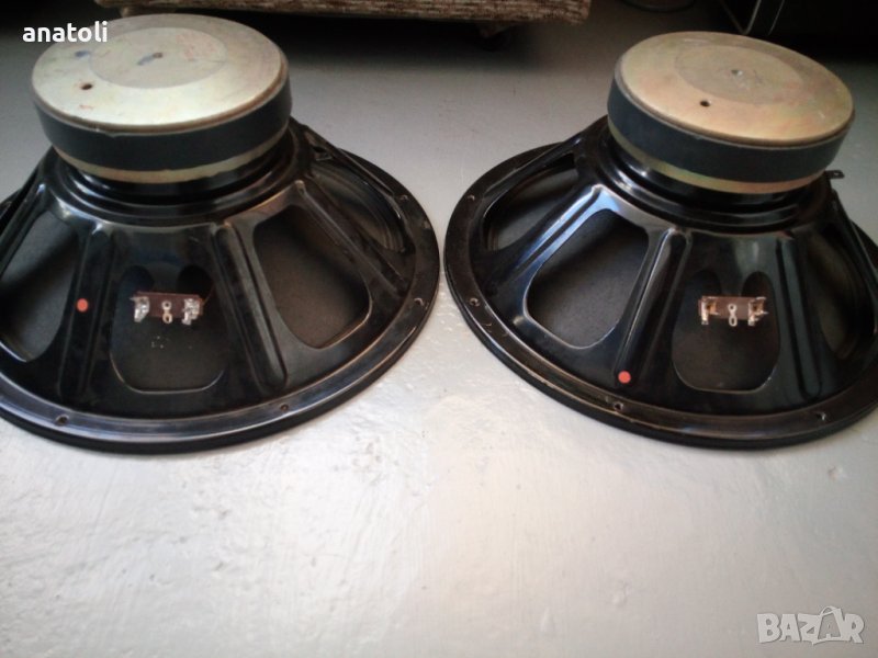Philips AD-12100 M8 pair of 12inch full range speakers 70s HIFI ! в ...