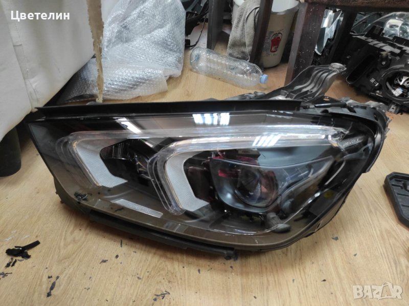 Ляв фар Mercedes W167 GLE lqv far Мерцедес 167 гле A1679066504 в Части ...