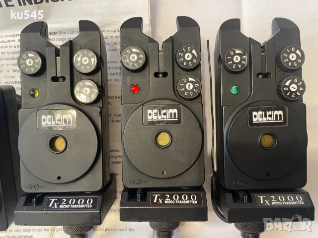 Delkim MK1 с Delkim Tx 2000 и Delkim Rx 2000 сигнализатори и приемник ...